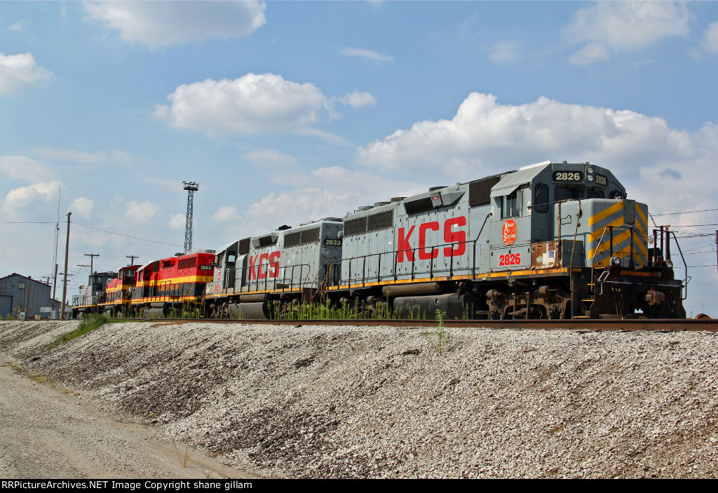 Line of Kcs unit's Waite for work.